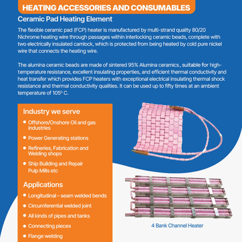 Heating Accessories & Consumables for PWHT & Induction Heating