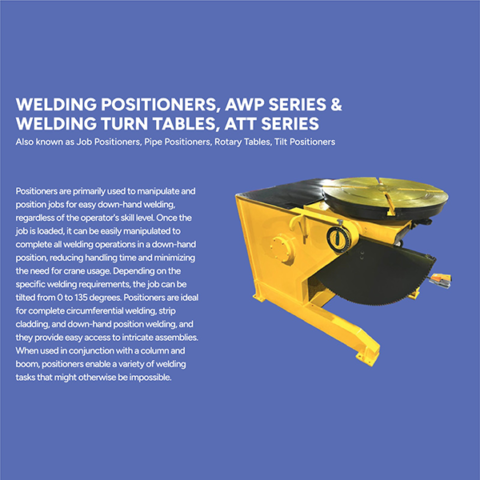 Welding Positioners | Precision Welding Automation in UAE