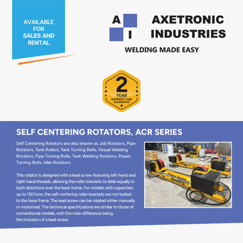 Welding Rotators | Pipe & Tank Welding Automation